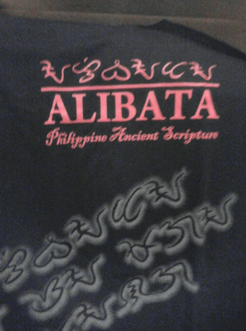 Alibata scripture shirt? | Kristian Kabuay